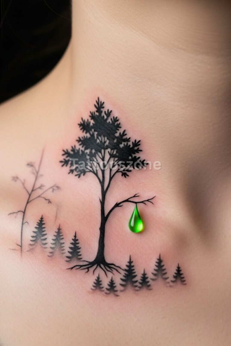 9 Poison Tree Tattoo Designs That Reveal a Darker Side of Beauty ...